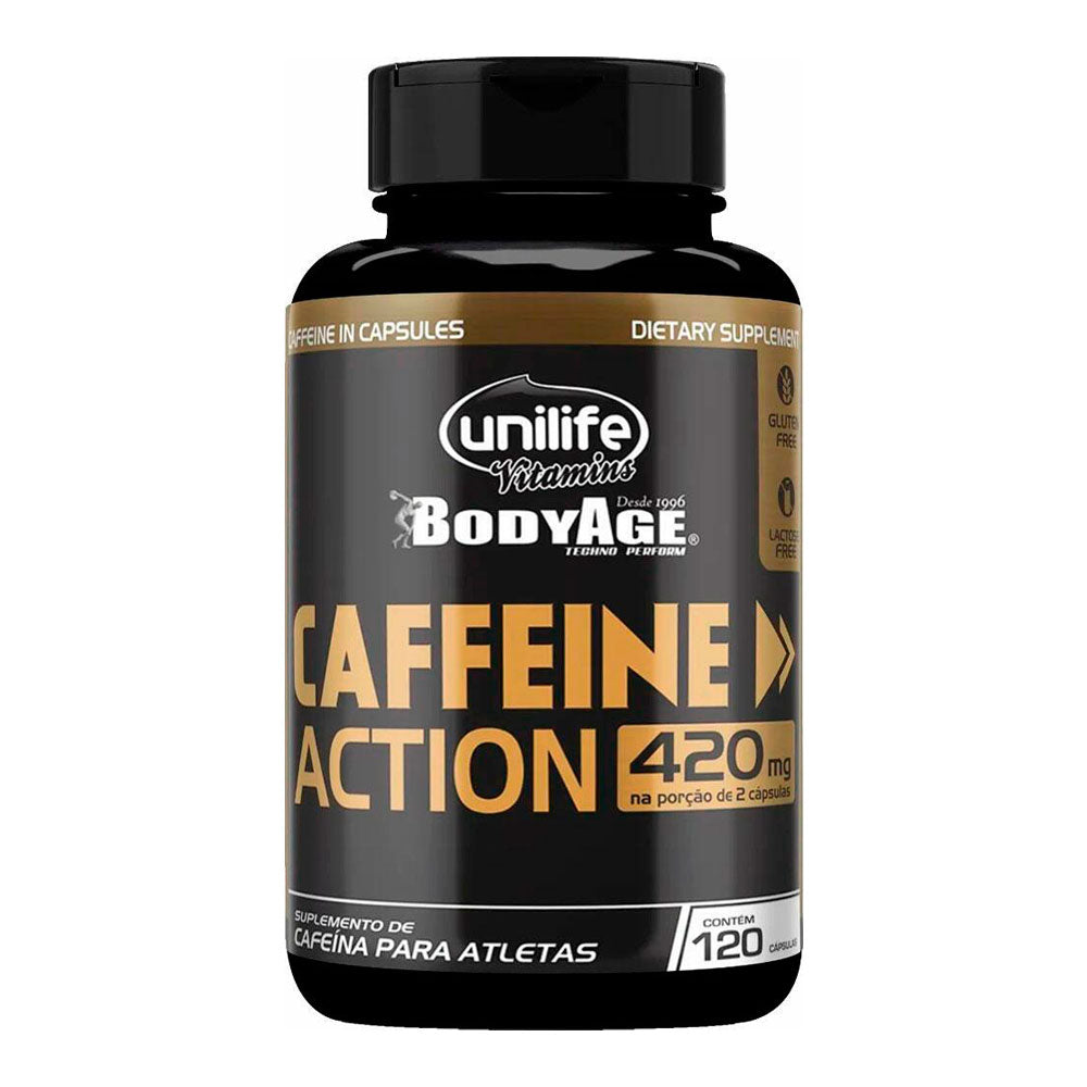 Cafeína Caffeine Action - Unilife - 120 Cápsulas – Zona Cerealista Online Cafeína Caffeine Action - Unilife - 120 Cápsulas – Zona Cerealista Online