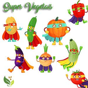 Conhecendo melhor: Super Vegetais!