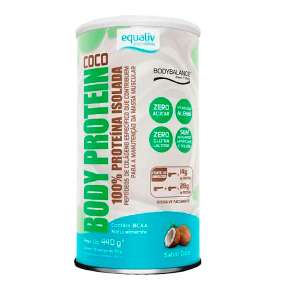 Body Protein Coco Equaliv 440g – Zona Cerealista Online