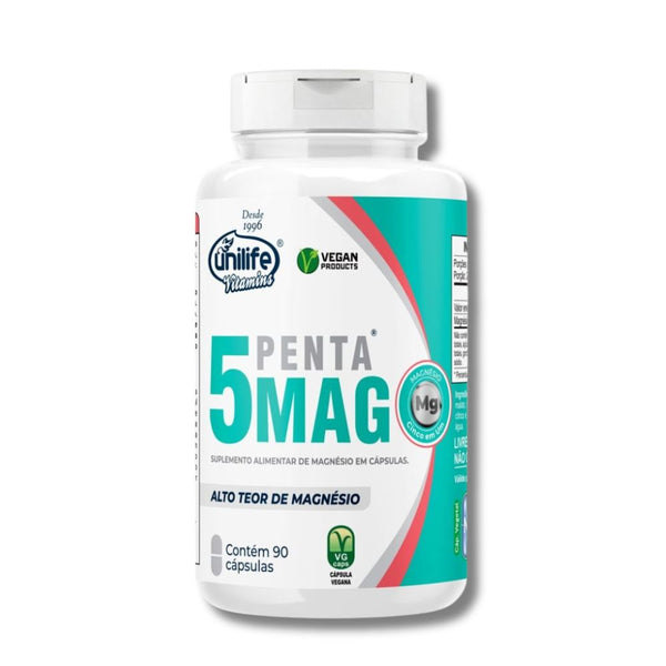 Magnésio Penta Mag 5 Unilife 90 Caps – Zona Cerealista Online