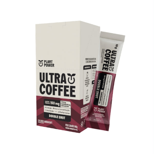 Ultracoffee Double Shot Plant Power 14 Sachês de 10g – Zona Cerealista ...